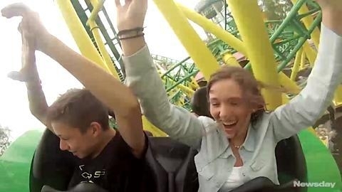 Adventureland's new roller coaster makes its debut - Newsday