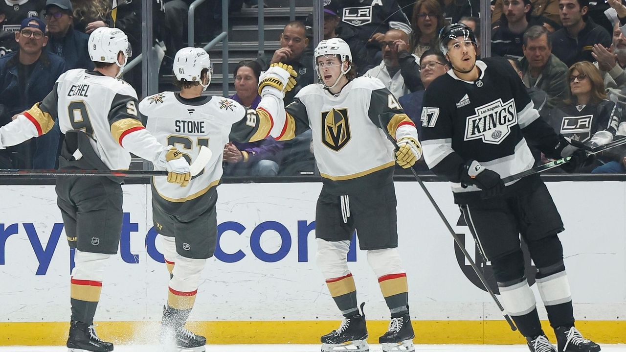 Stone scores in OT, Eichel had 3 assists in Golden Knights' 3-2 win ...