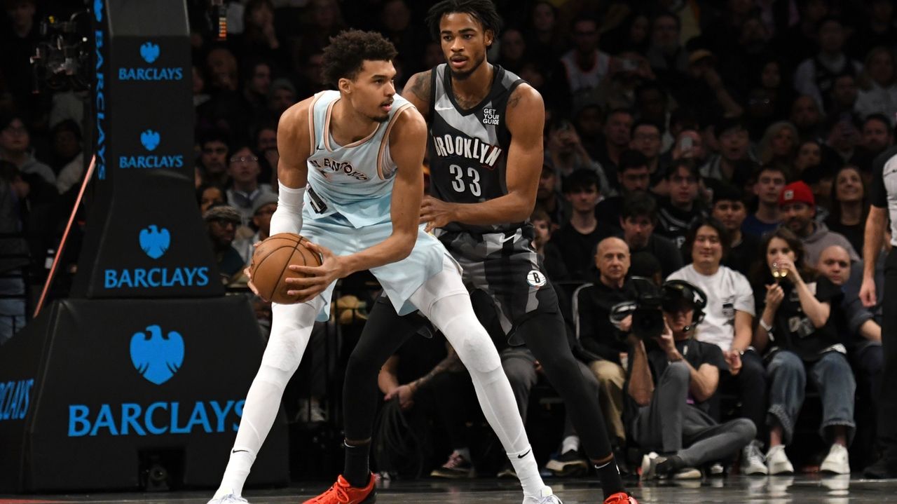 Wembanyama has 19 points, 7 rebounds and 6 blocks to lead Spurs to 96-87 win over Nets - Newsday