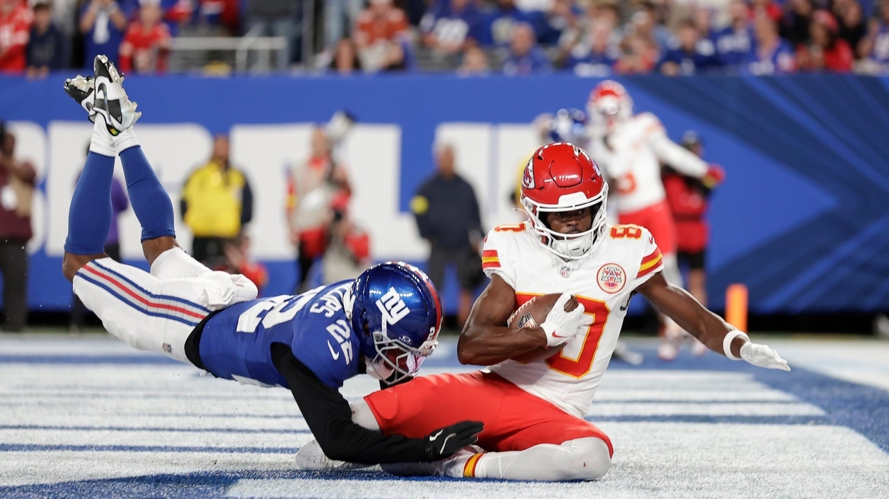Tyquan Thornton's breakout performance lifts Chiefs to first win of the ...