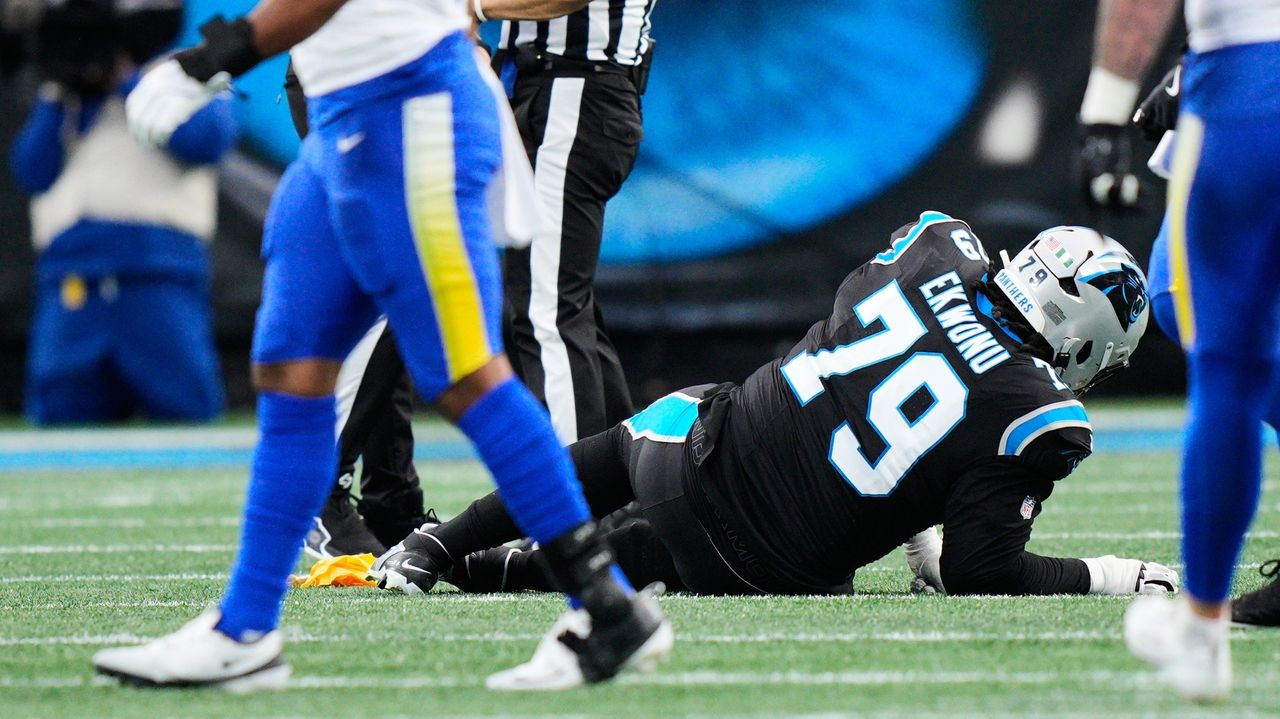 Panthers LT Ickey Ekwonu to miss significant time with ruptured patella ...