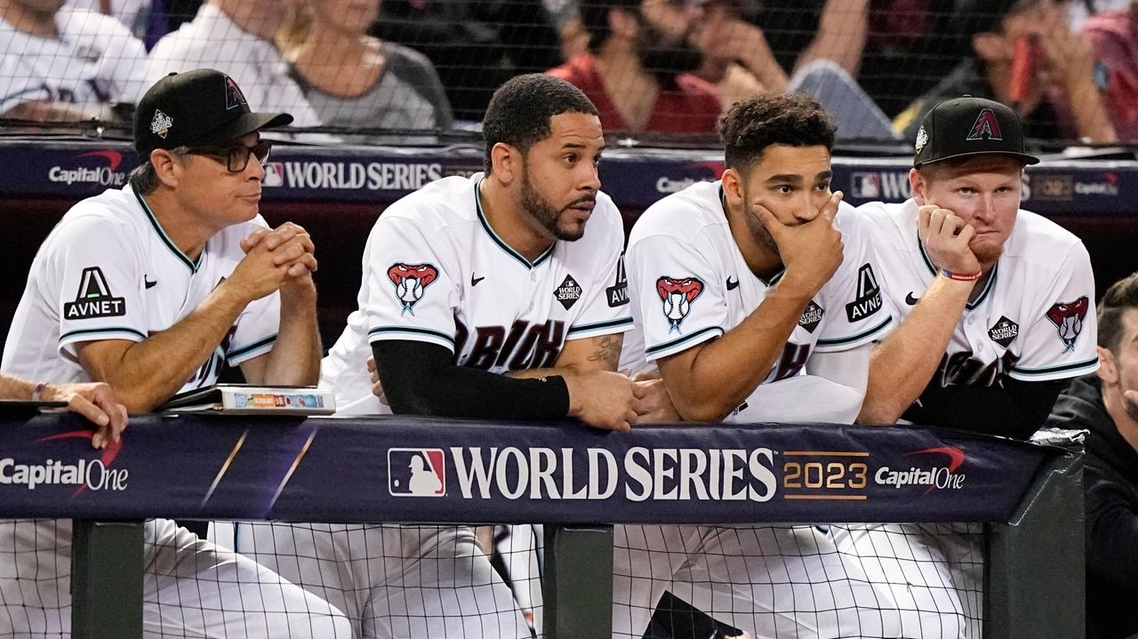Diamondbacks' magical season ends with a thud against Rangers in World ...