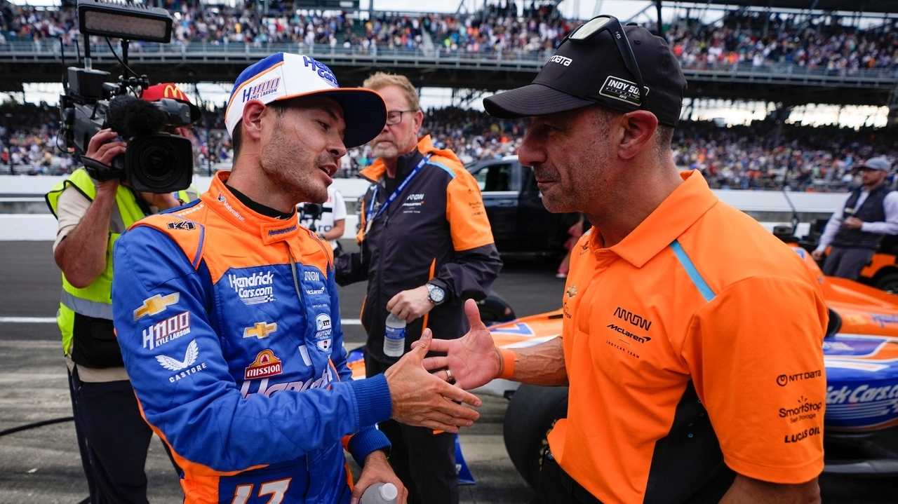 Kyle Larson's bid to run The Double ends in disappointment after bad ...