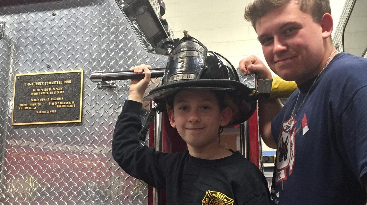 Becoming a junior firefighter - Newsday