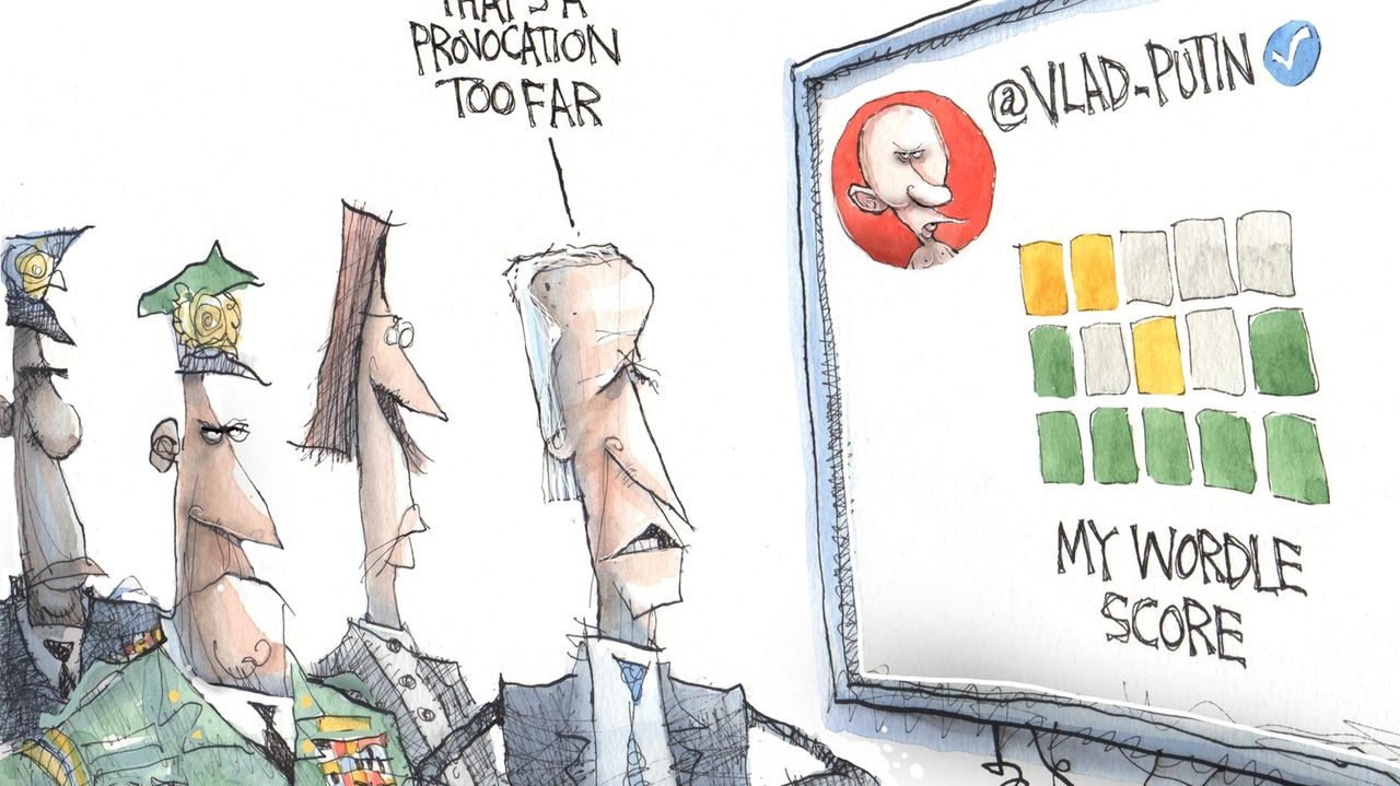 Matt Davies Cartoons - February 2022 - Newsday