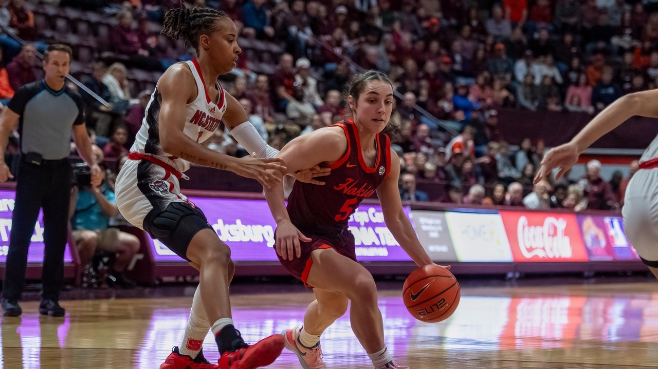 Kitley makes game-winner, No. 13 Virginia Tech women beat previously ...