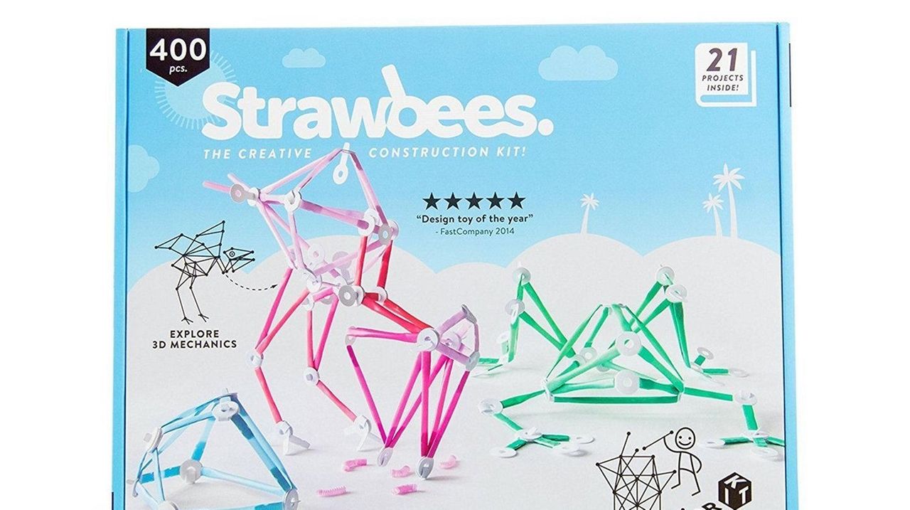 Strawbees building set lets your creativity shine - Newsday