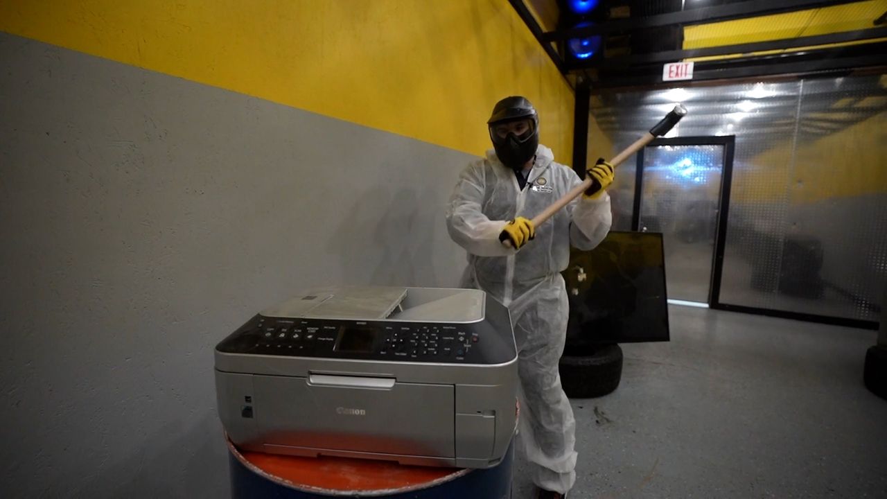 Inside Long Island's Rage Room - Newsday