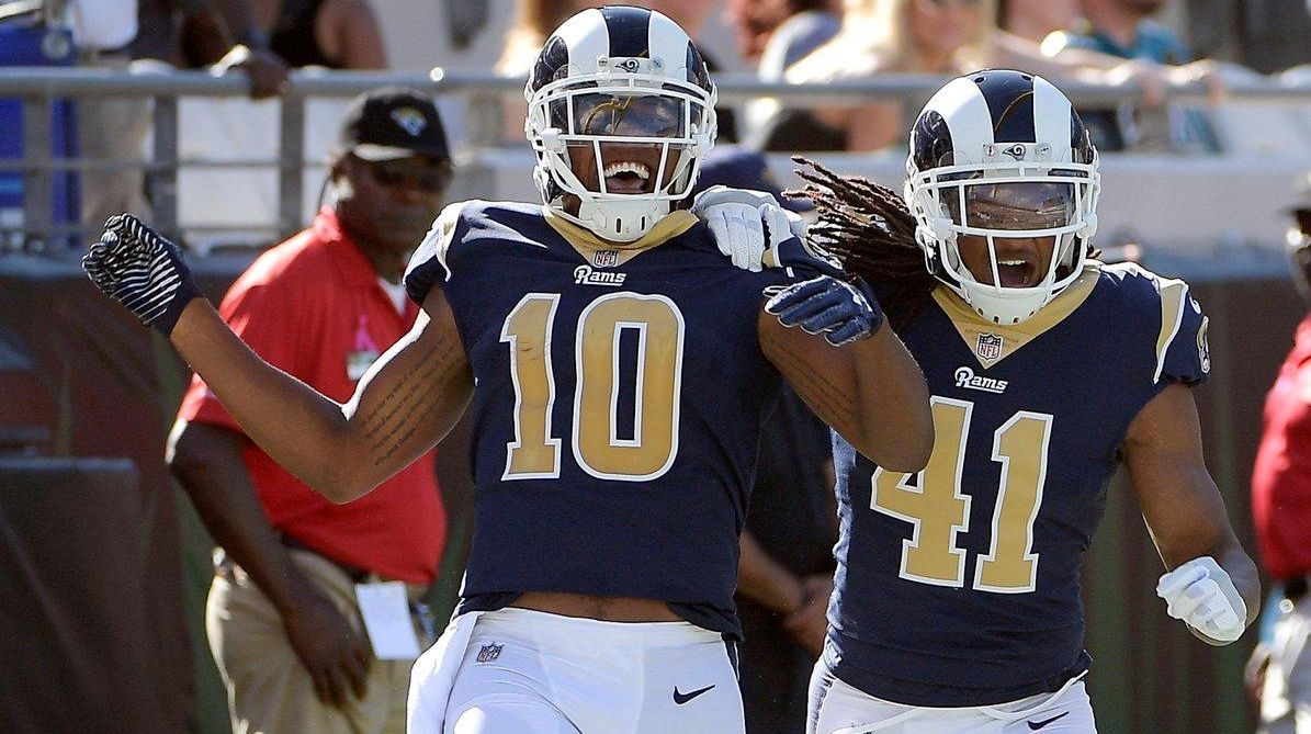 Rams score two special teams TDs to beat Jags - Newsday