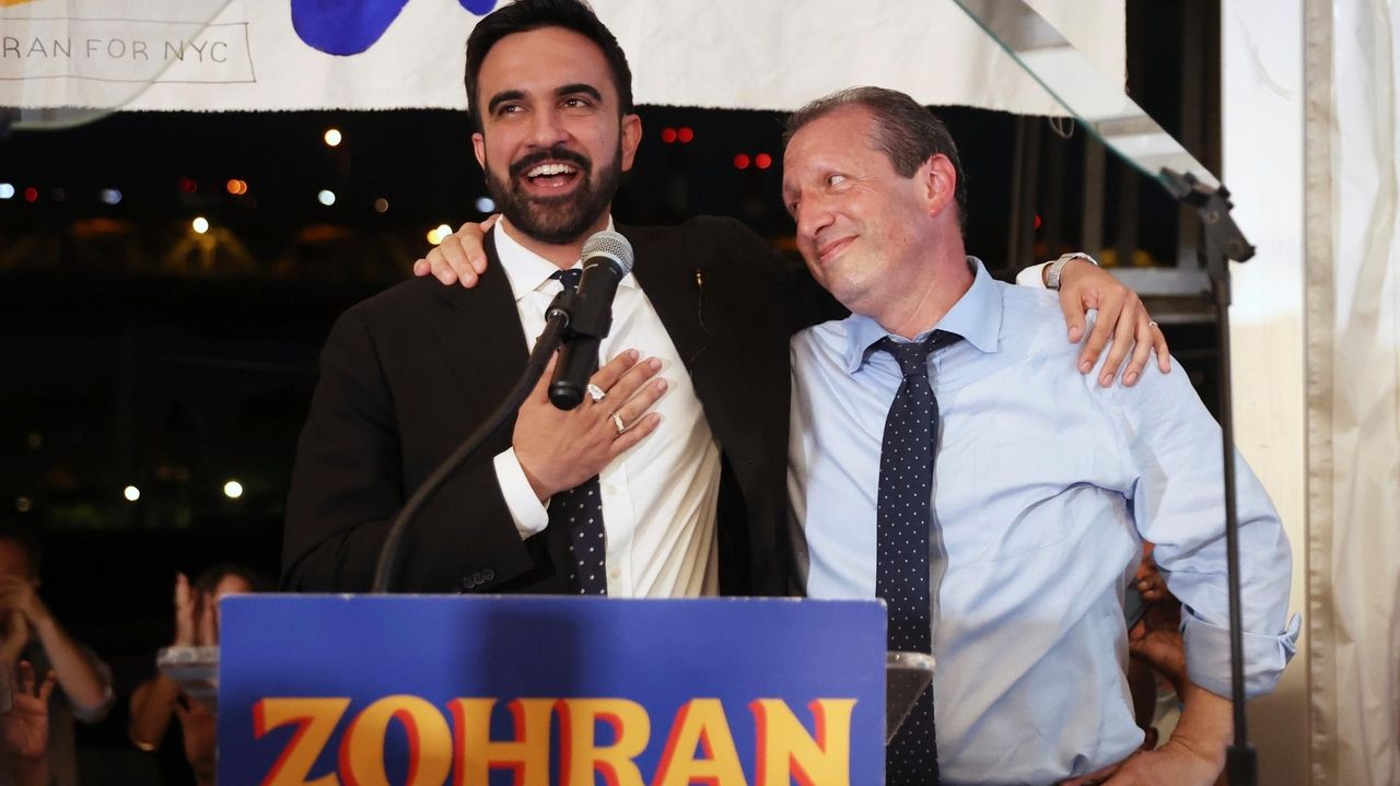 Zohran Mamdani declares victory in NYC Democratic primary - Newsday