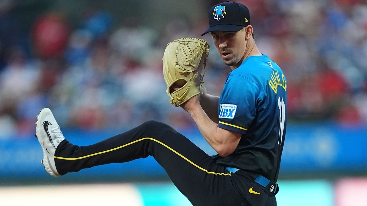 Walker Buehler works 5 strong innings in his Phillies debut, an 8-2 win ...