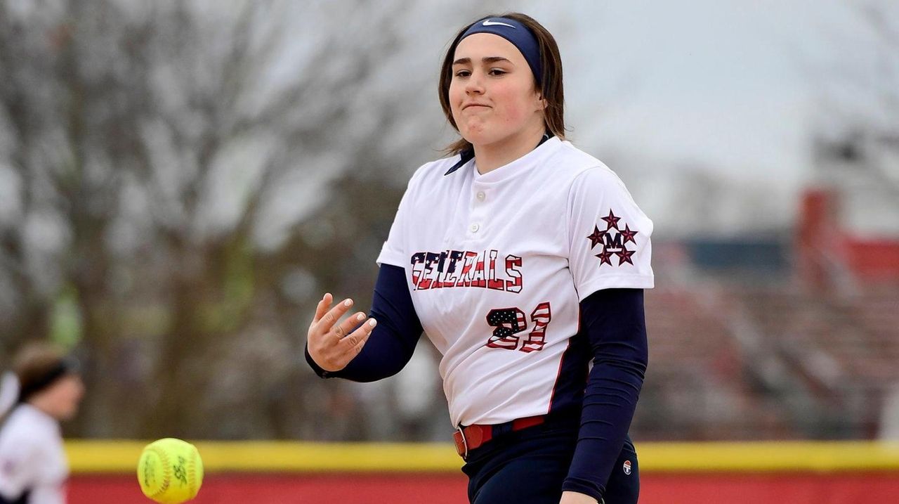 Athlete of the Week is MacArthur softball pitcher Jessica Mauro - Newsday