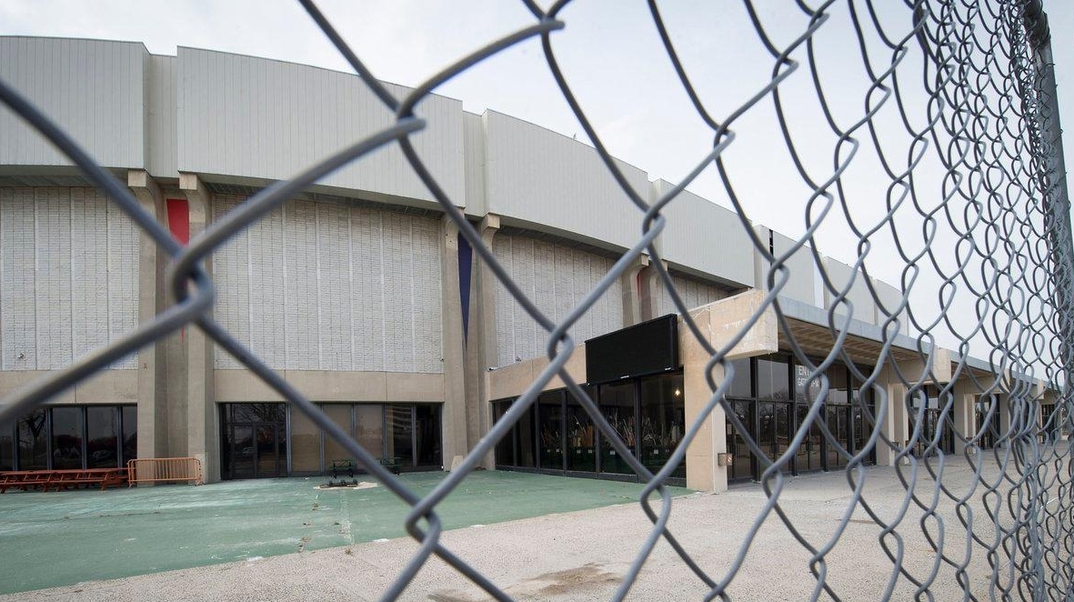 Inside the ruins of Nassau Coliseum - Newsday