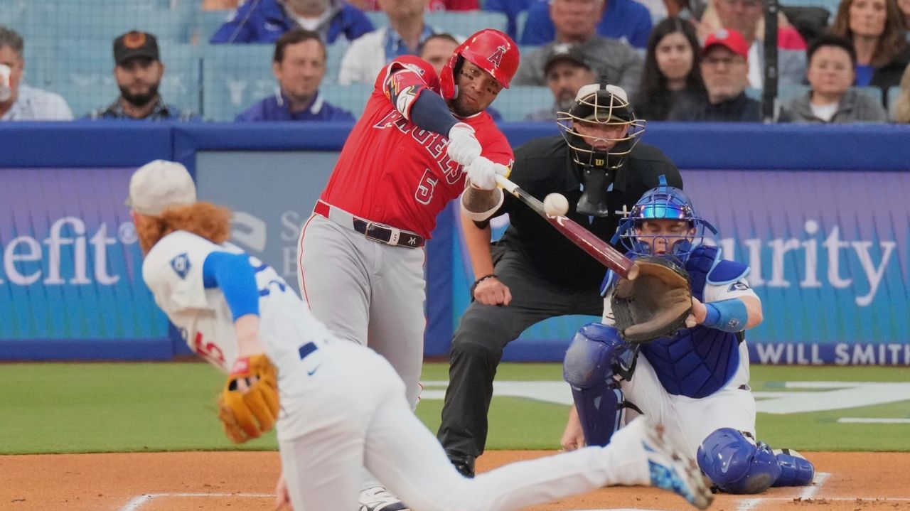 Kochanowicz limits Dodgers, and Angels turn 5 double plays in 6-2 win ...