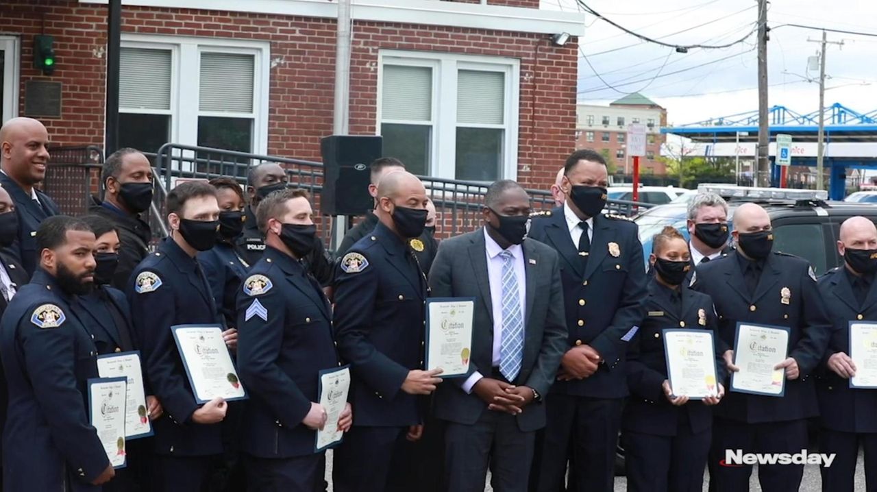 Hempstead honors officers for National Police Week - Newsday