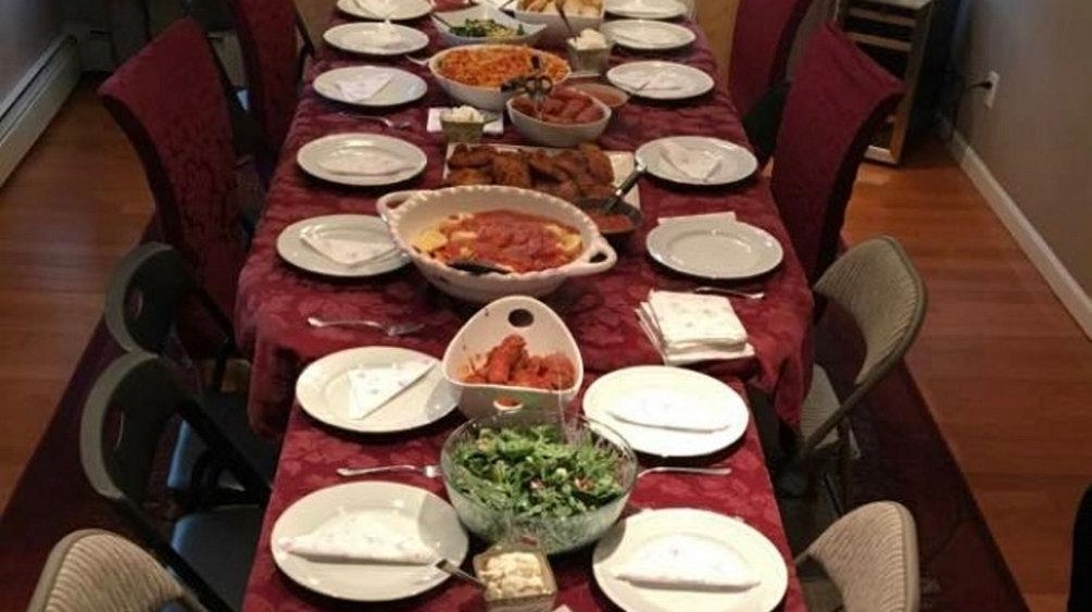 For Sunday dinners with the family, it’s a real crowd - Newsday
