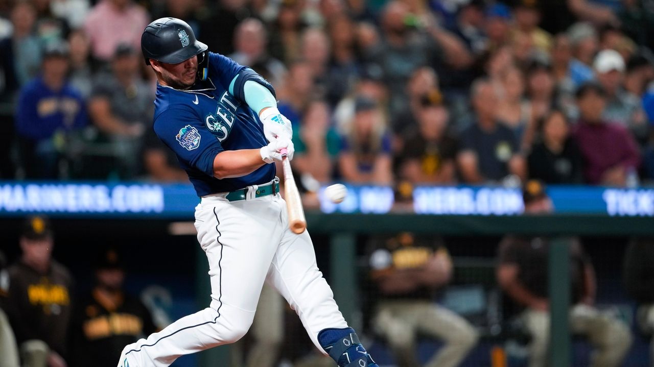 Raleigh hits go-ahead homer, Hancock shines in MLB debut as Mariners ...