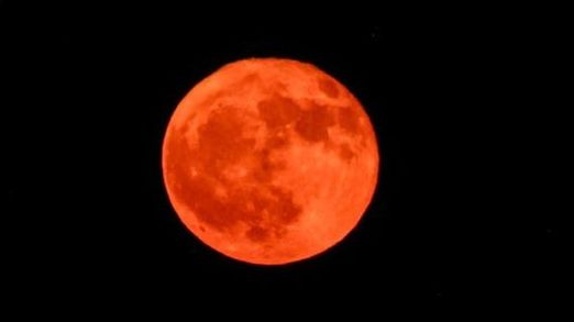 Strawberry moon visible on Long Island - Newsday