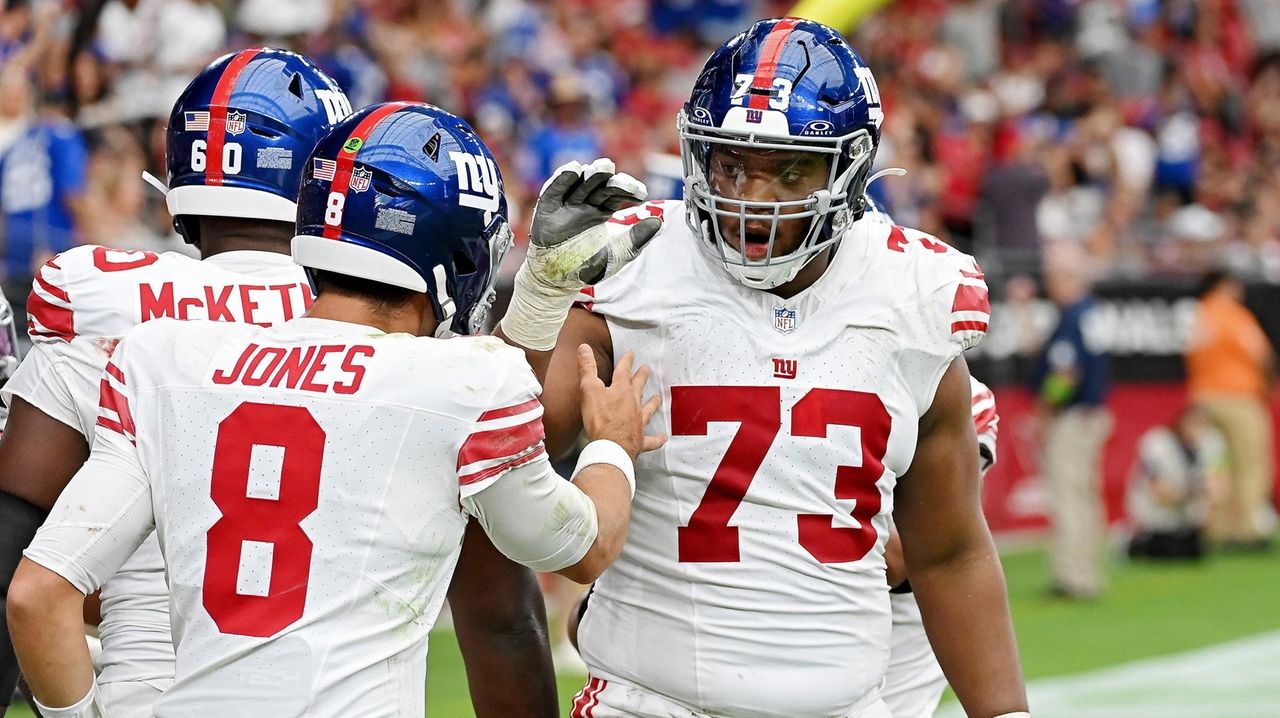 Neal and Giants offensive line have a tall order - Newsday