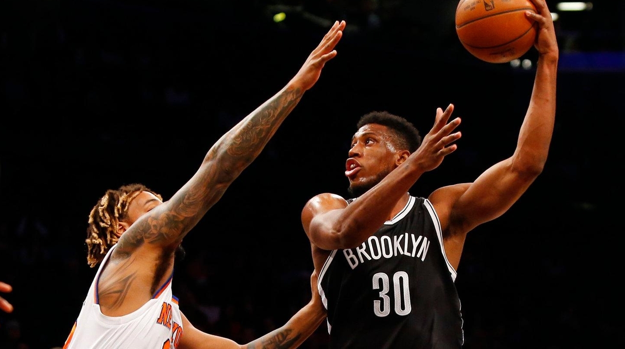 Nets beat crosstown rival Knicks to end skid at home - Newsday