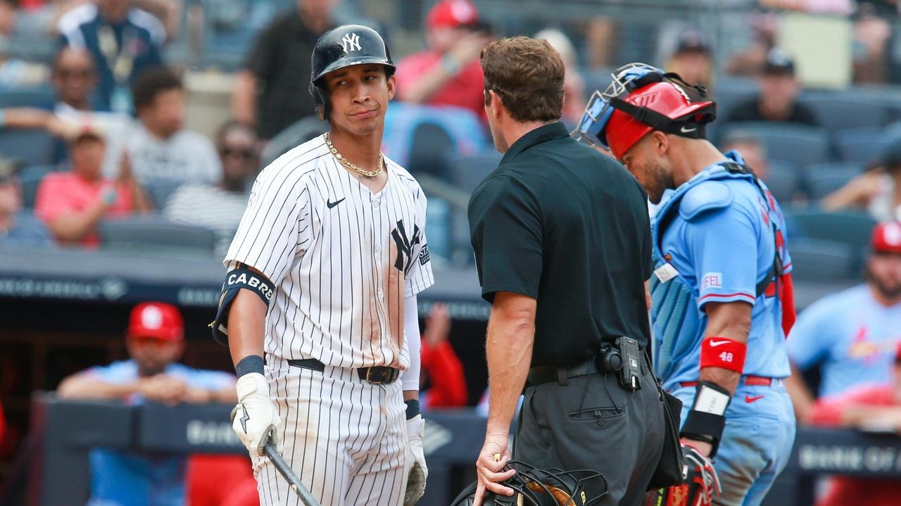 Oswaldo Cabrera, Yankees simply ran out of time vs. Cardinals - Newsday