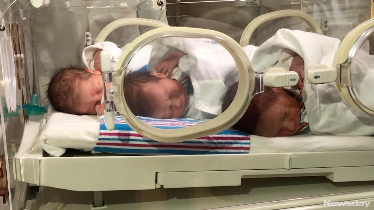 First set of triplets born at Nassau hospital since 2016 - Newsday