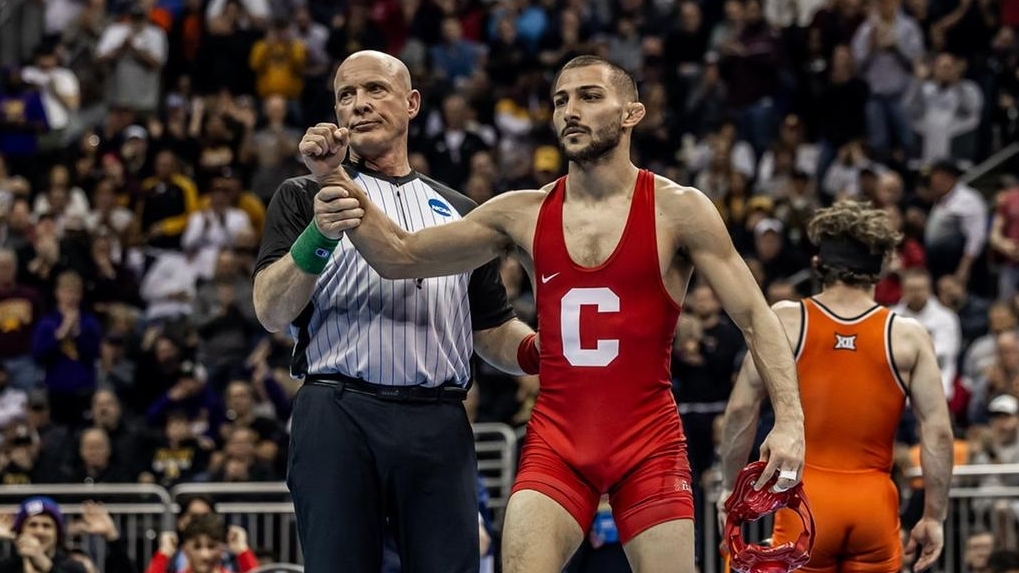 NCAA wrestling championships: Vito Arujau of Cornell wins second ...