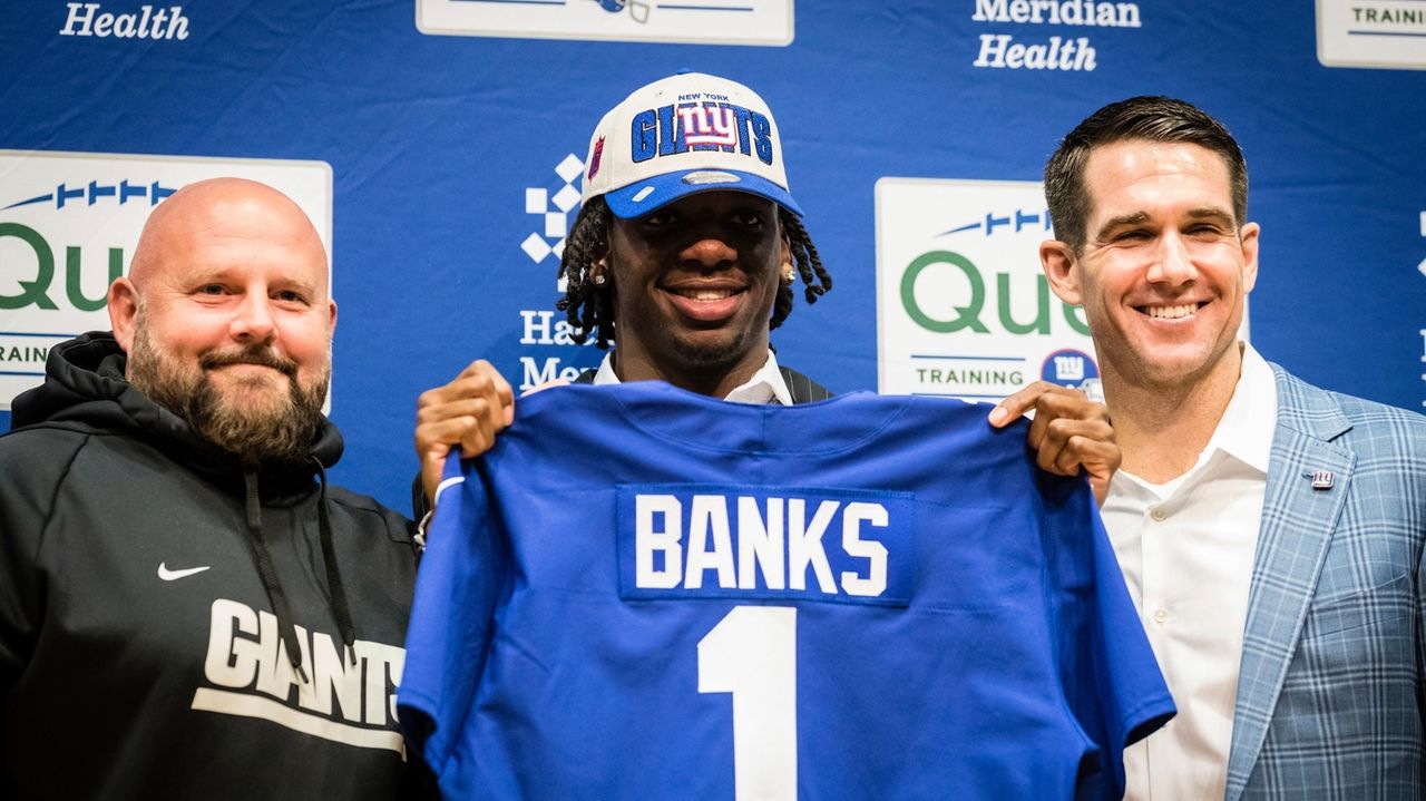 Giants' top pick Deonte Banks: 'Felt like home' - Newsday