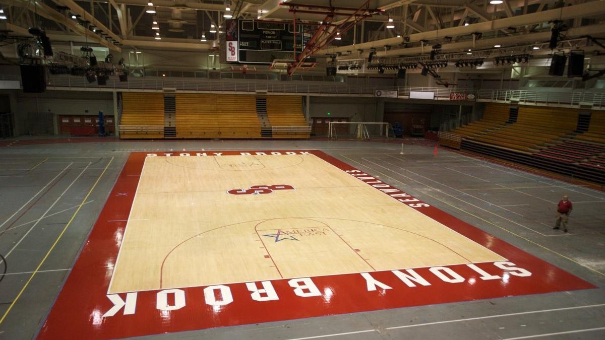 Stony Brook Arena getting spruced up for possible final - Newsday