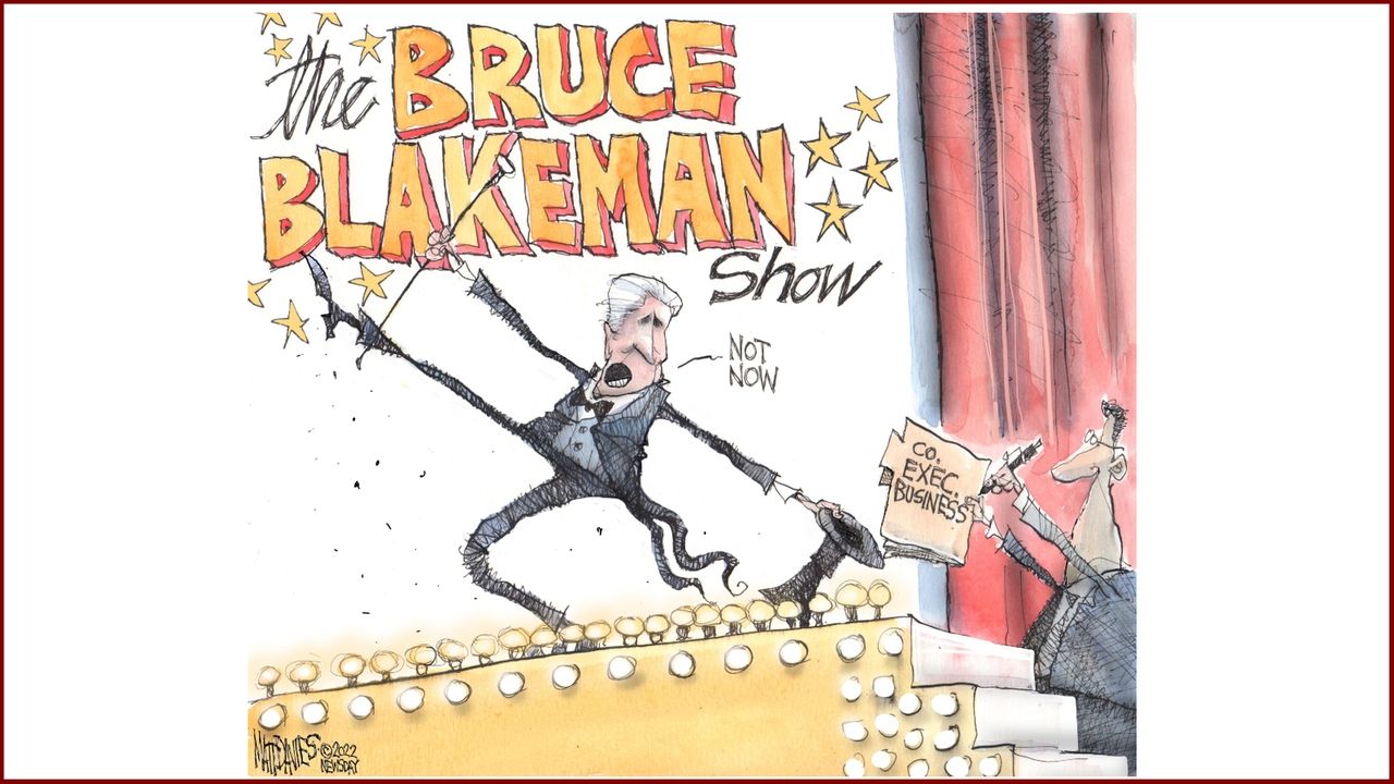 There's no business like Bruce Blakeman's show business - Newsday