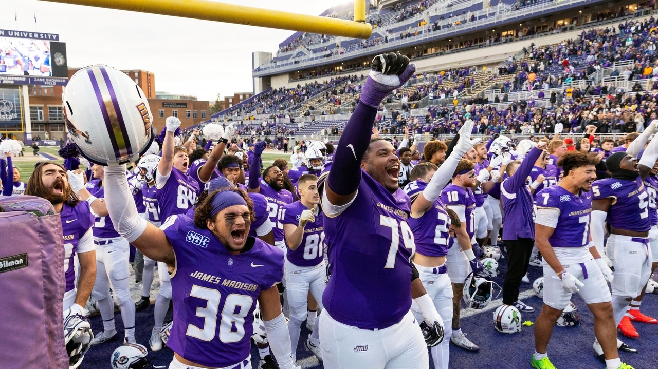 Knight scores on 58-yard run as No. 21 James Madison rallies to beat ...