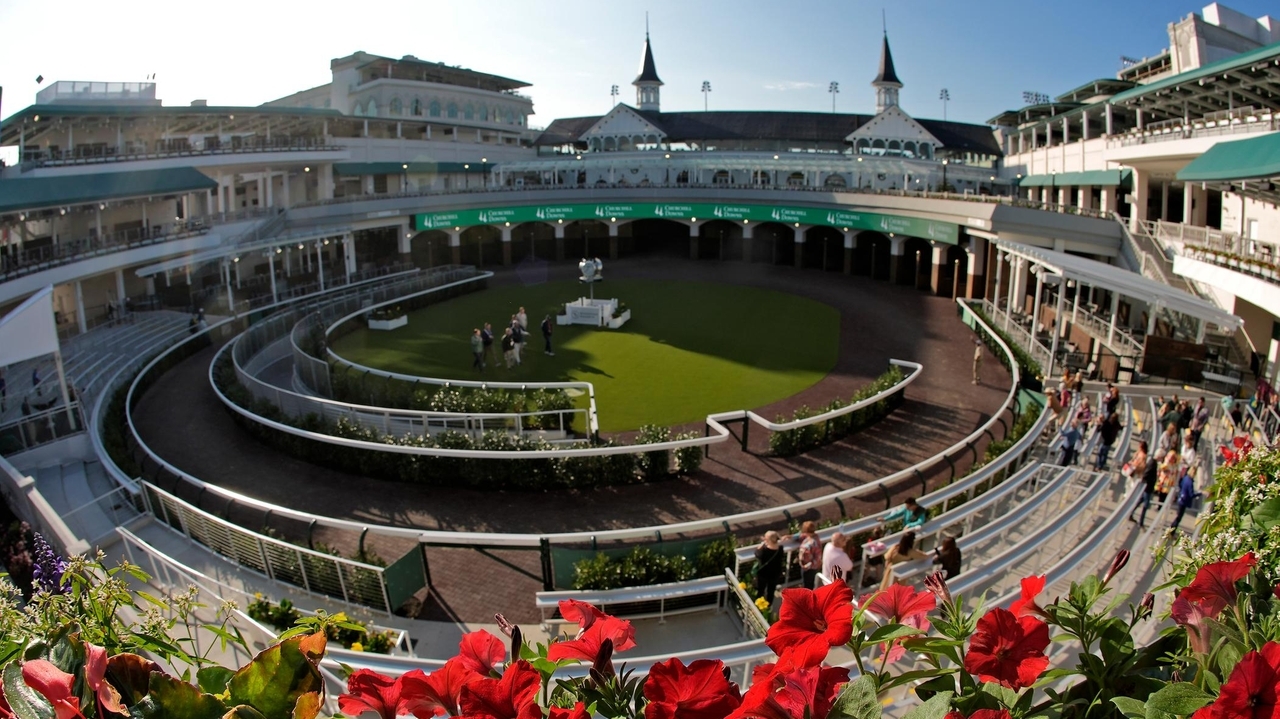 Churchill Downs unveils new $200 million paddock ahead of the 150th ...
