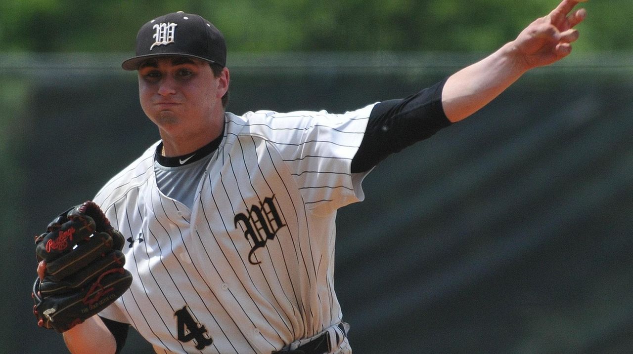 Efficient Anthony Fontana pitches Wantagh to brink of third straight ...