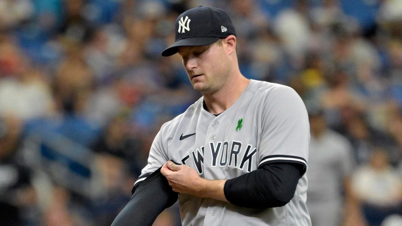 Gerrit Cole, Yankees blow 6-0 lead and fall to Rays in 10 innings - Newsday