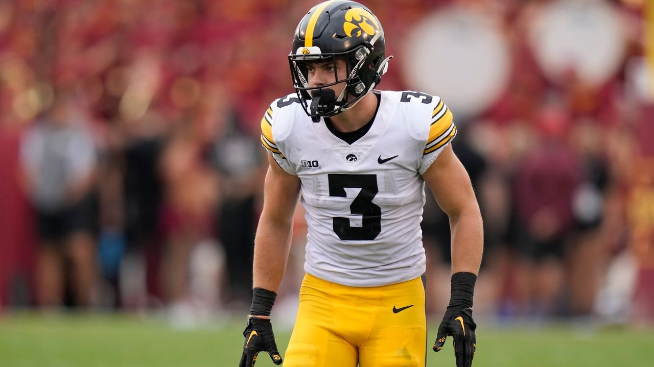 Iowa star cornerback Cooper DeJean will miss the rest of the season ...
