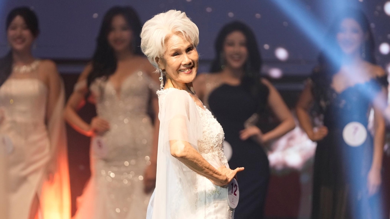 81-year-old South Korean falls short in a bid to become oldest Miss ...