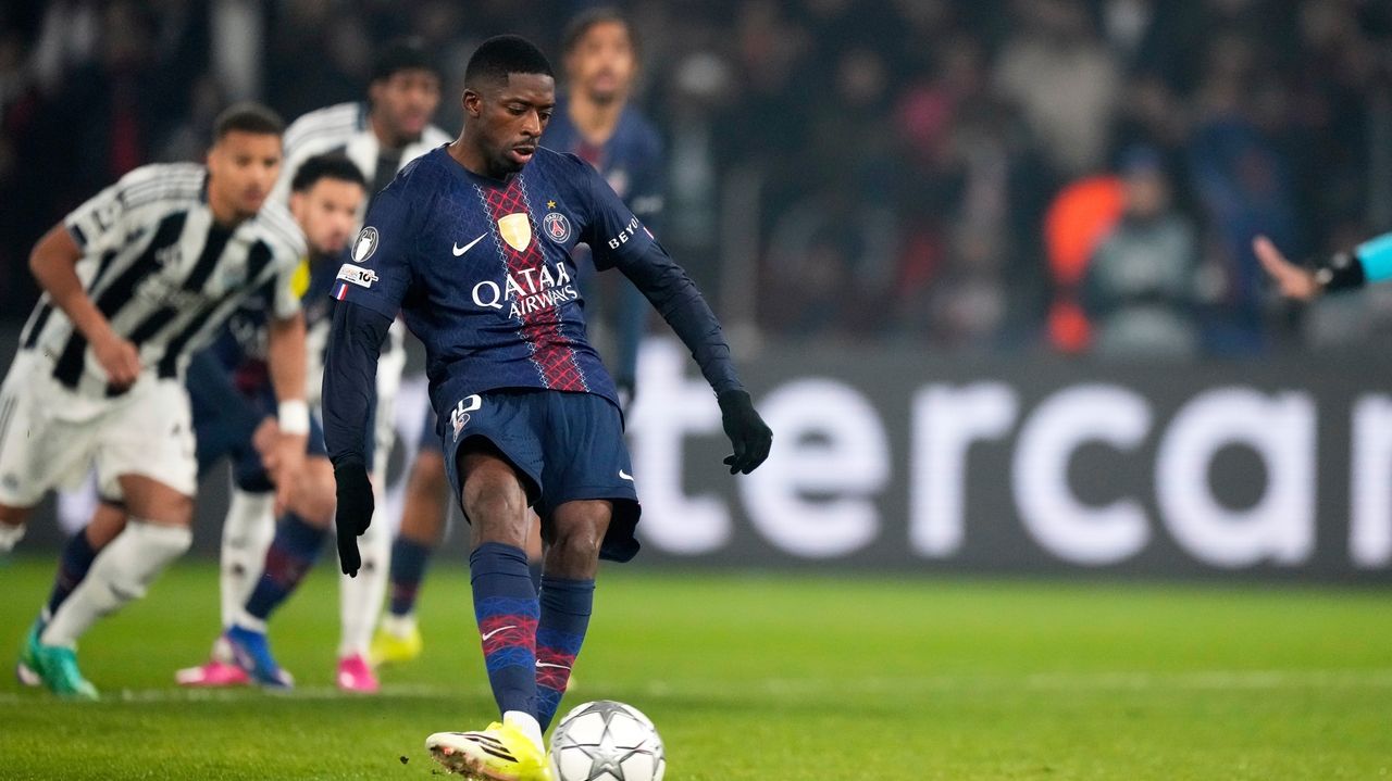Dembélé's penalty miss proves costly as PSG draws 1-1 with Newcastle in ...