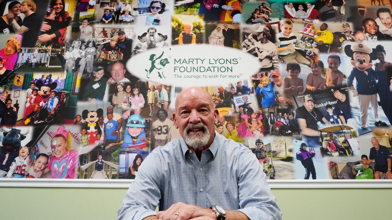 Marty Lyons Foundation fulfills sick kids' wishes - Newsday