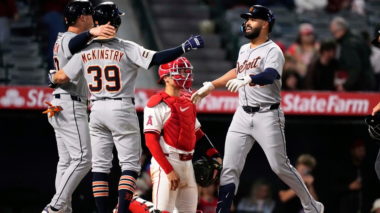 Tigers slugger Riley Greene has historic 2-homer ninth inning in 9-1 ...