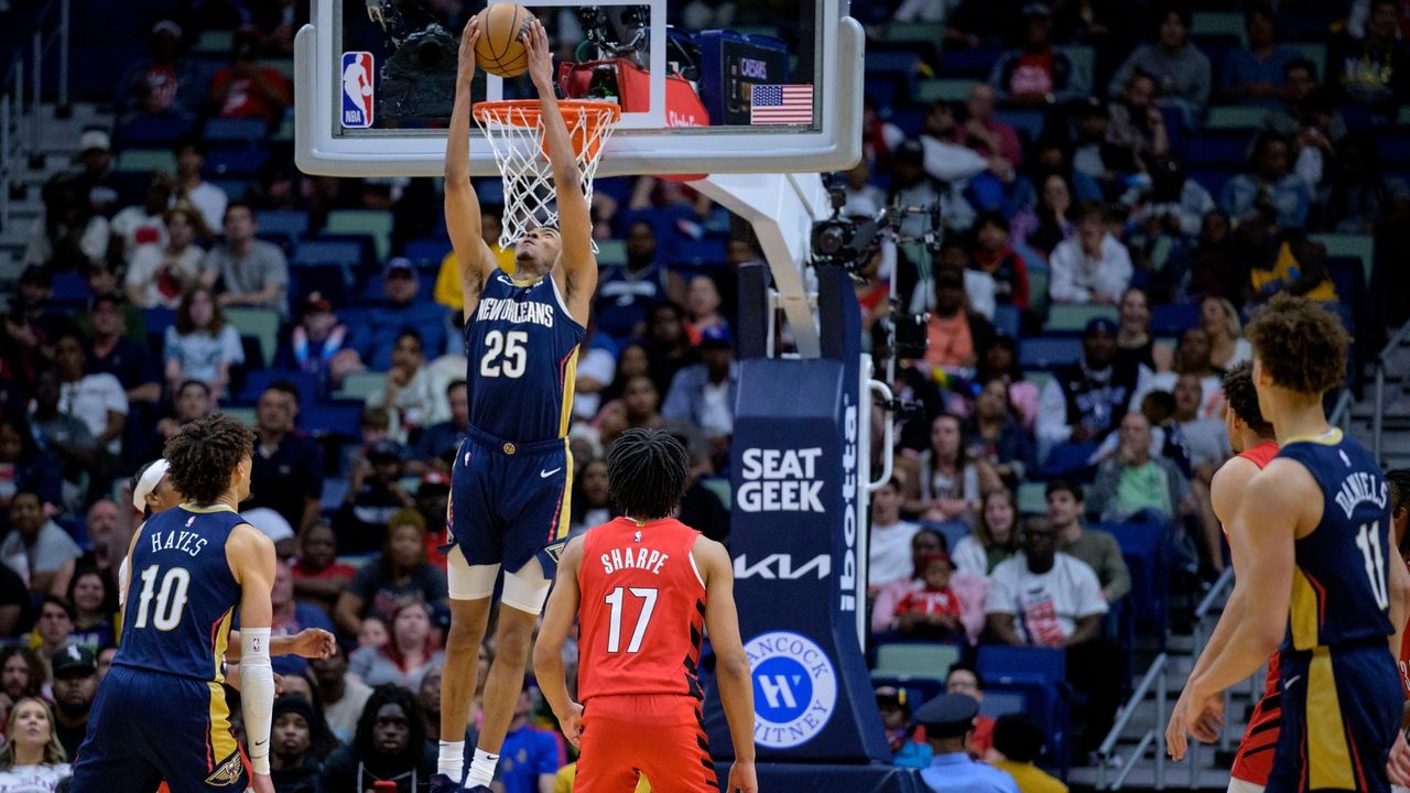 Murphy hits 9 3s, scores 41, Pelicans down Blazers 127-110 - Newsday