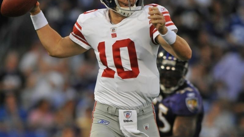 Eli goes back to when he was "trying to get comfortable" in the NFL ...