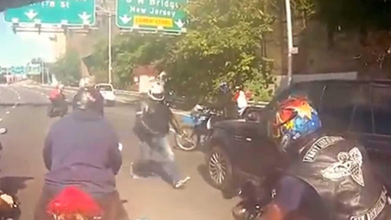 NYPD undercover detective arrested in motorcycle melee - Newsday