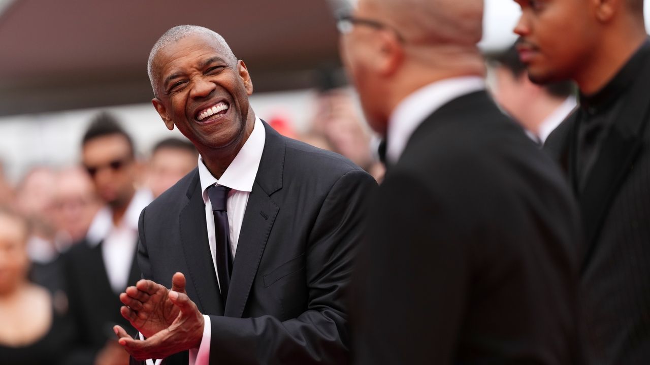 Denzel Washington receives surprise honorary Palme d'Or at Cannes ...