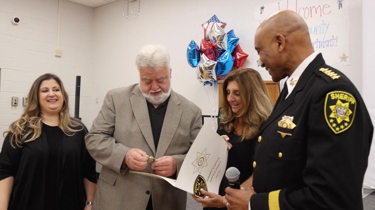 Sheriff's honors for one who dreamed of joining the ranks - Newsday
