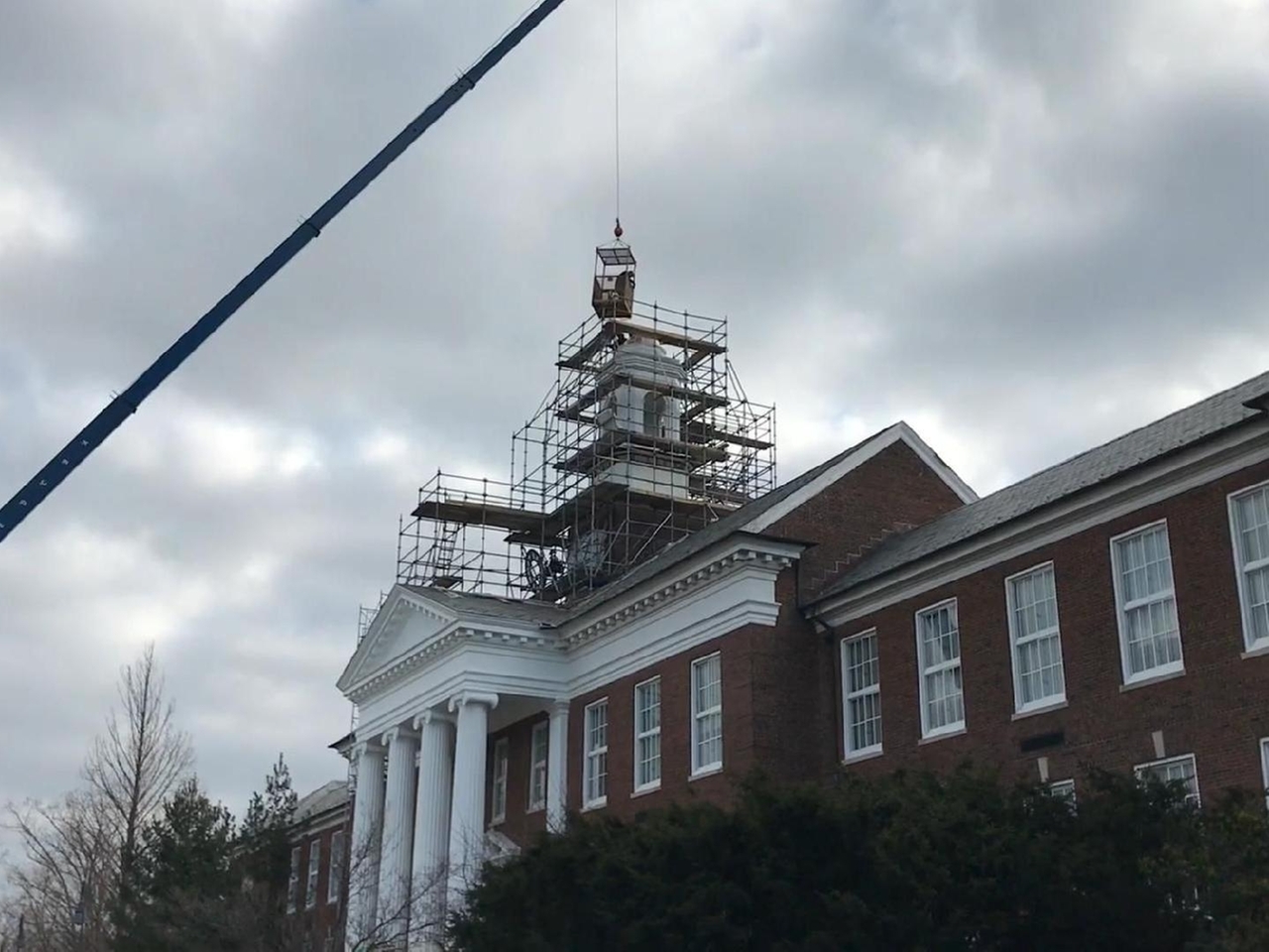 Modern clock tower restores time to Lawrence school - Newsday