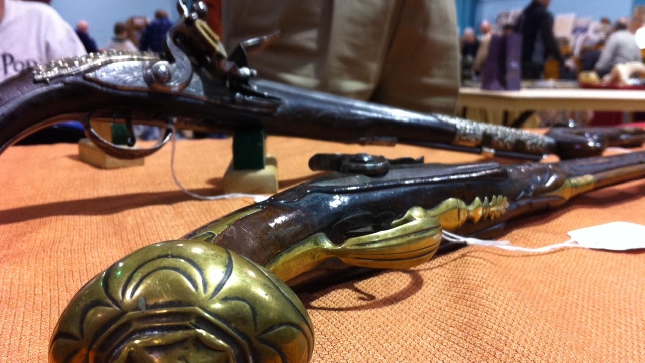 History on display at antique arms show in Freeport - Newsday