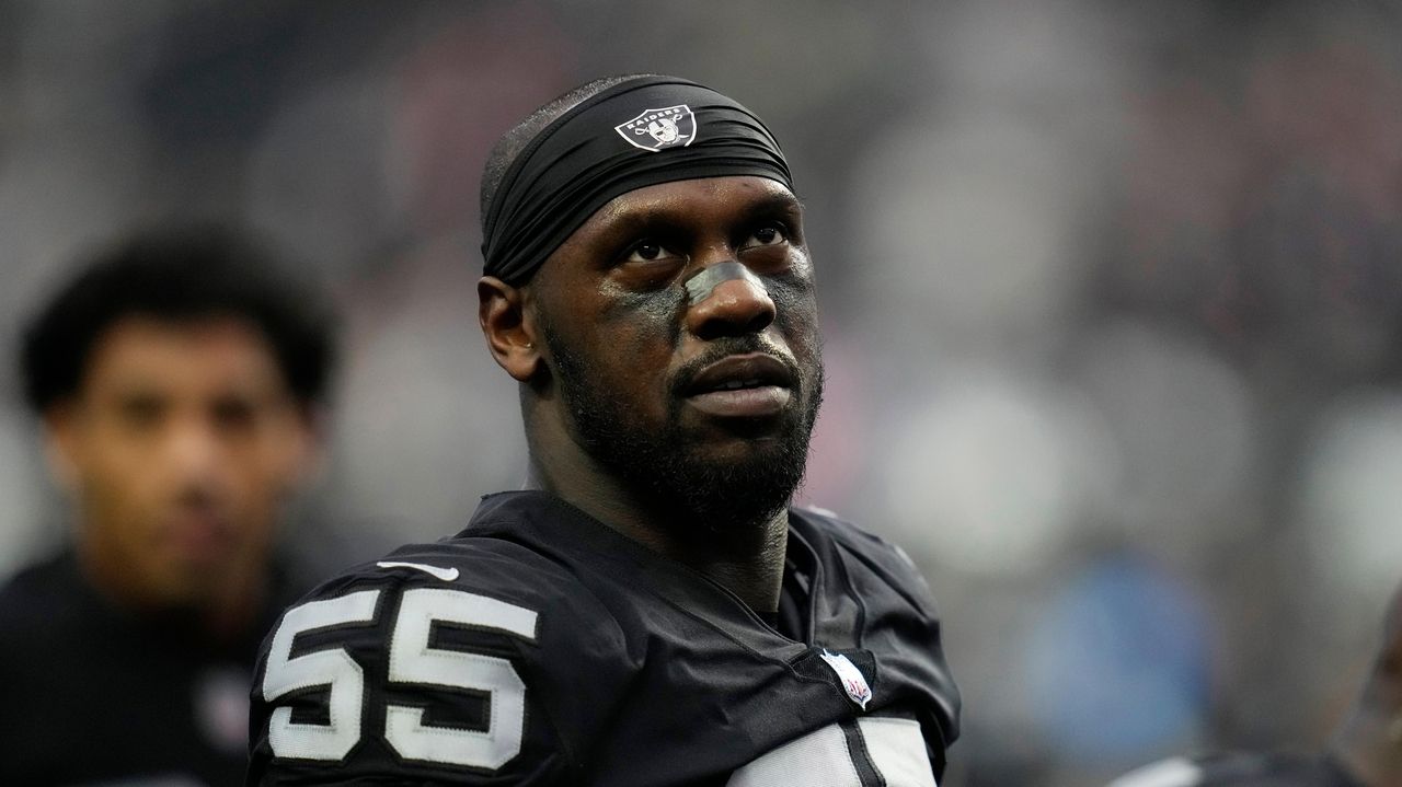 Raiders defensive end Chandler Jones arrested in protective order ...