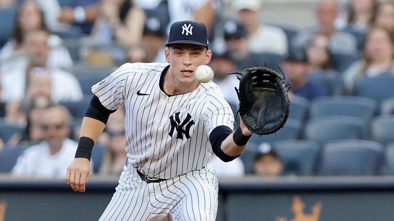 Yankees' Ben Rice is digging a firm toehold in the starting lineup ...