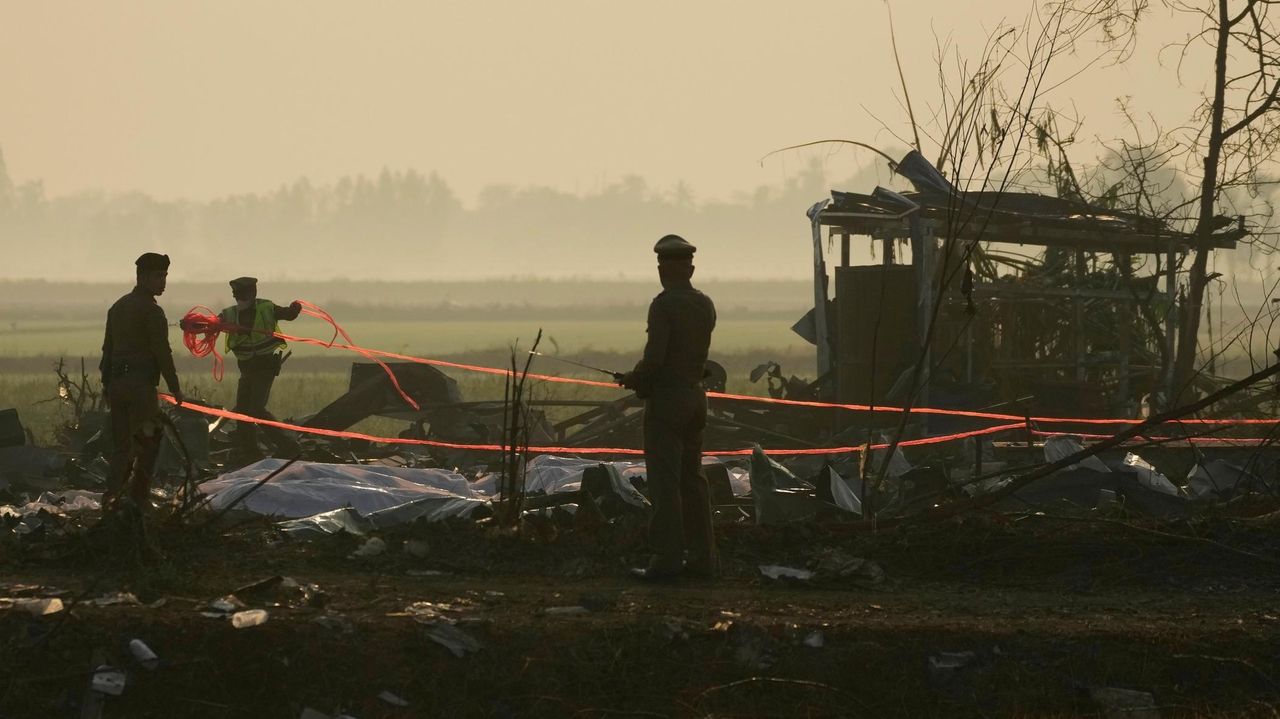 An explosion at a fireworks factory in rural Thailand kills about 20 ...