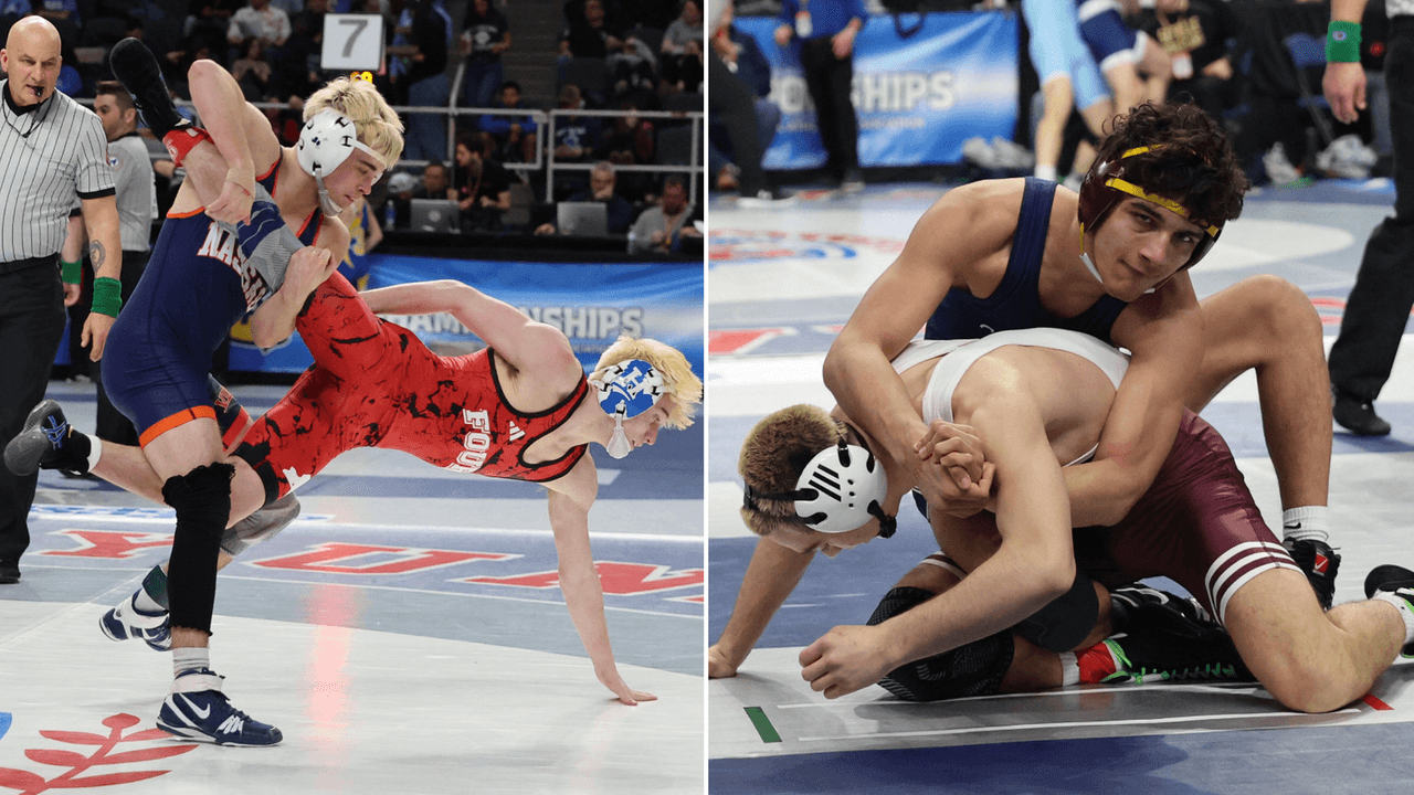 Manhasset wrestler Will Russell, Whitman's Michael McGuinness all heart ...